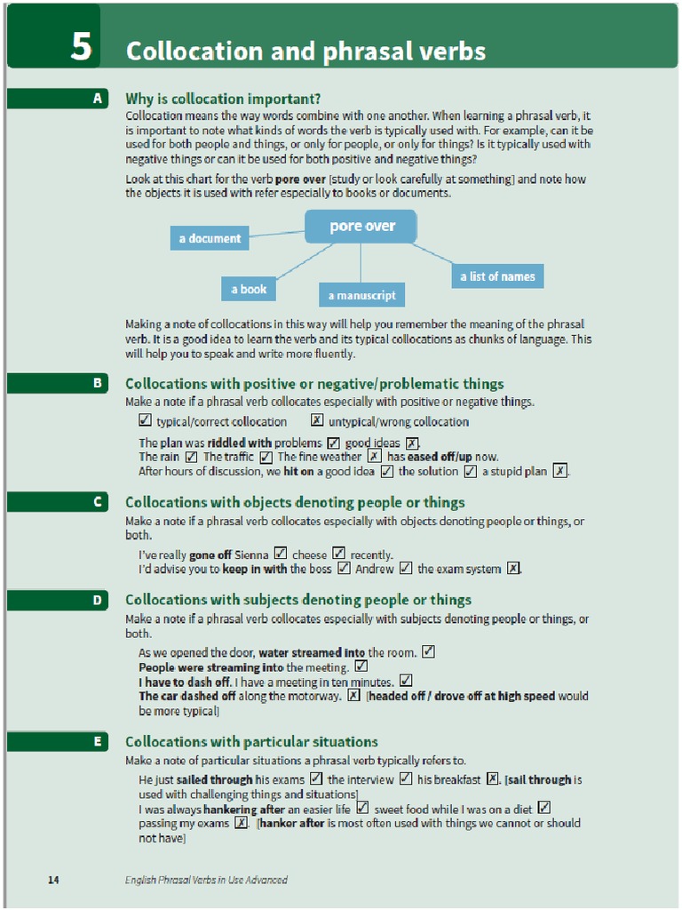 Phrasal Verbs Units 5,6 | PDF