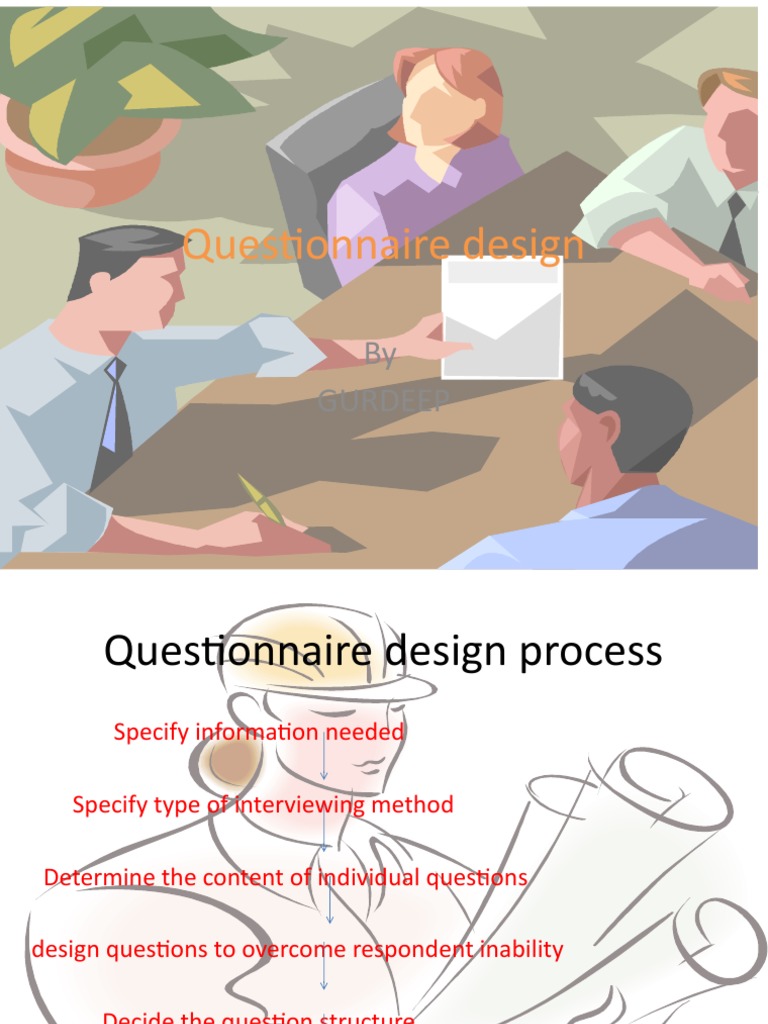 Effective Questionnaire Design Guide | PDF | Career & Growth