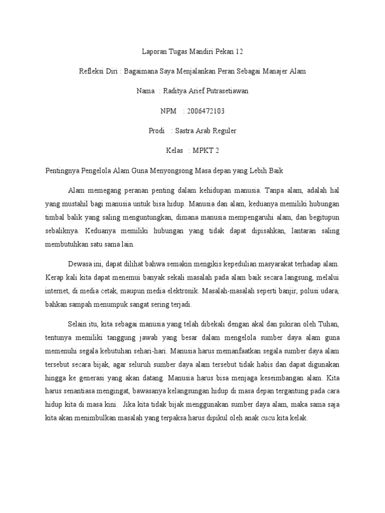 MPKT 2 FIB UI Raditya Arief Putrasetiawan 2006472103 LTM Pekan 12 | PDF