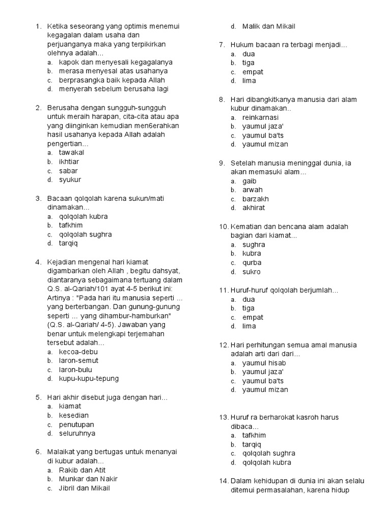 PHB Agama Basajawa | PDF