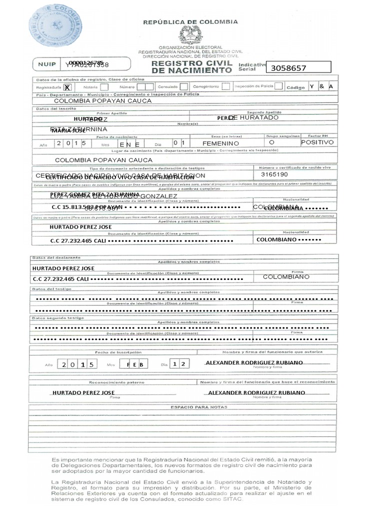 Circular 024 - Nuevo Formato de Registro | PDF