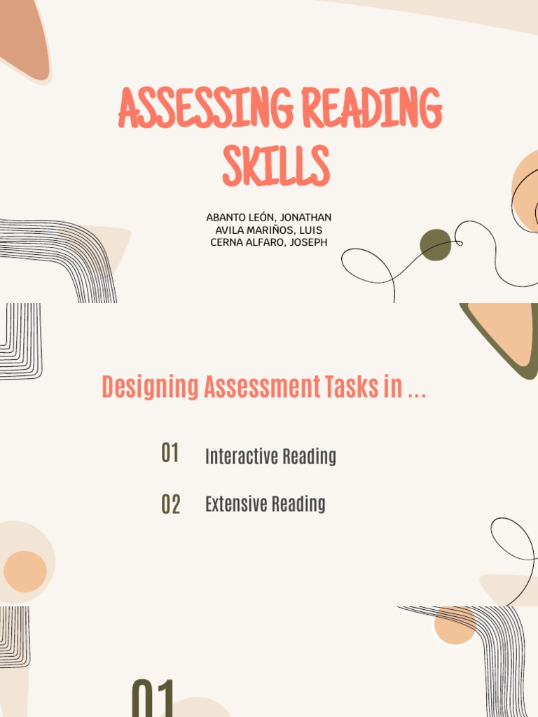 Assessing Reading Skills | PDF | Reading Comprehension | Learning