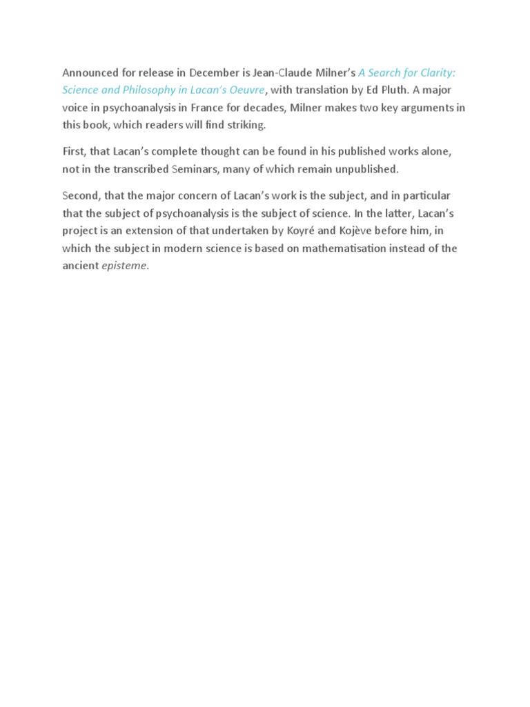 Two Key Elements | PDF