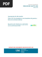 (Ex) Une-En Iec 62271-200 2025 | PDF | Aislador (Electricidad) | Electricidad