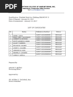 Request Letter For Assessment | PDF | Vocational Education