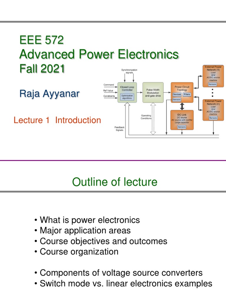 L1 PE Introduction | PDF | Electric Power | Power Supply