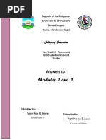 Module 3 Principles of High Quality Assessment | PDF | Educational ...