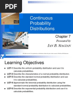 Chapter 07 PowerPoint | PDF | Probability Distribution | Mean