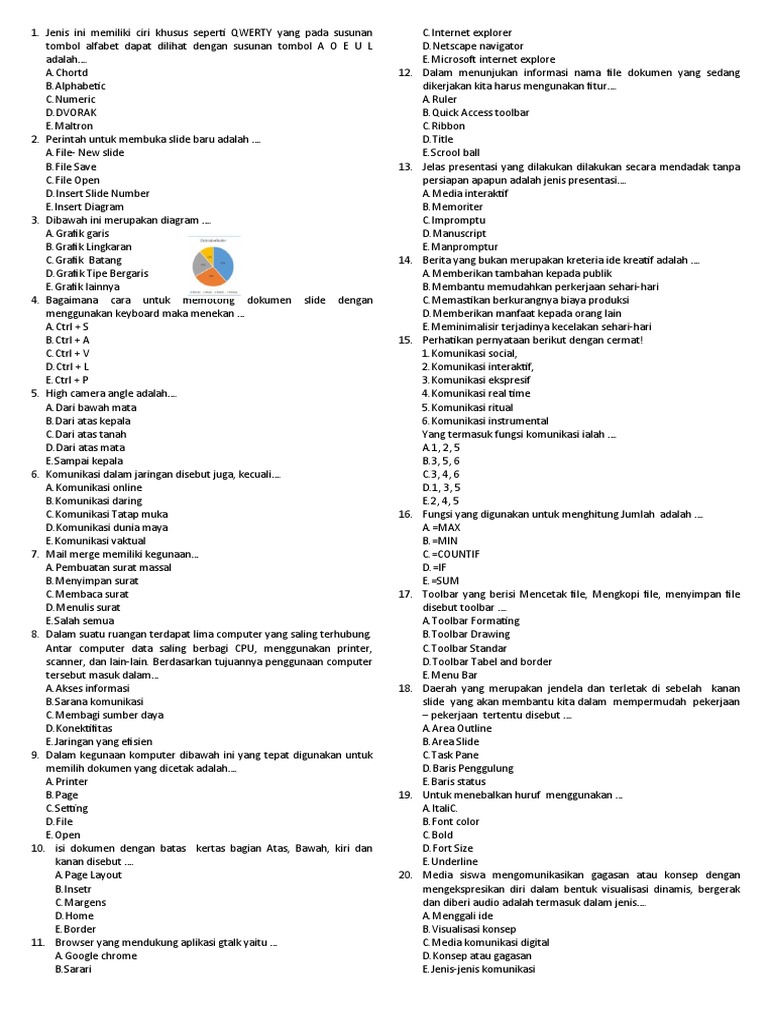 Soal UH Simdig | PDF