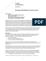 ORIF Ankle Fracture Rehab Protocol | PDF | Surgery | Anatomical Terms ...