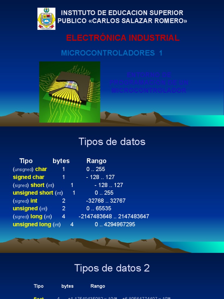 Tema 03. Entorno de Programación de Un Microcontrolador | PDF ...