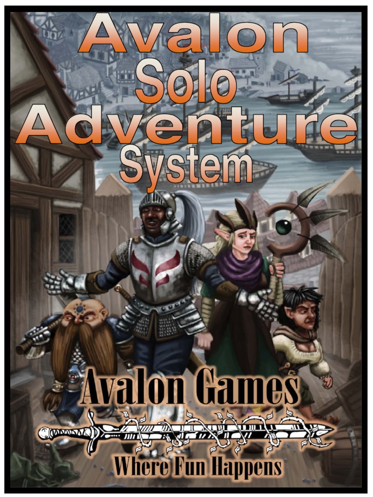 Avalon Solo Adventure System - Core Rules | PDF | Dungeons & Dragons ...