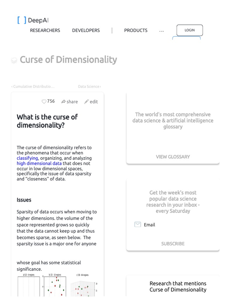 Understanding the Curse of Dimensionality | PDF | Applied Mathematics ...