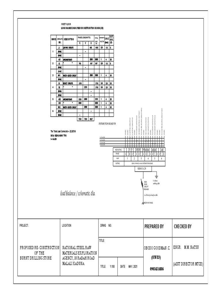 Electrical Drawing 3 | PDF | Wire | Machines