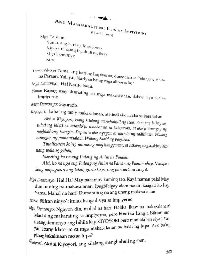 Ang Mandaragit NG Ibon Sa Impyerno | PDF