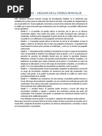 PROTOCOLO EVALUACIÓN FUERZA MUSCULAR - Escala Medical Research Council ...