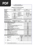 Sample-Card DPWH PDF | PDF | Concrete | Building Materials