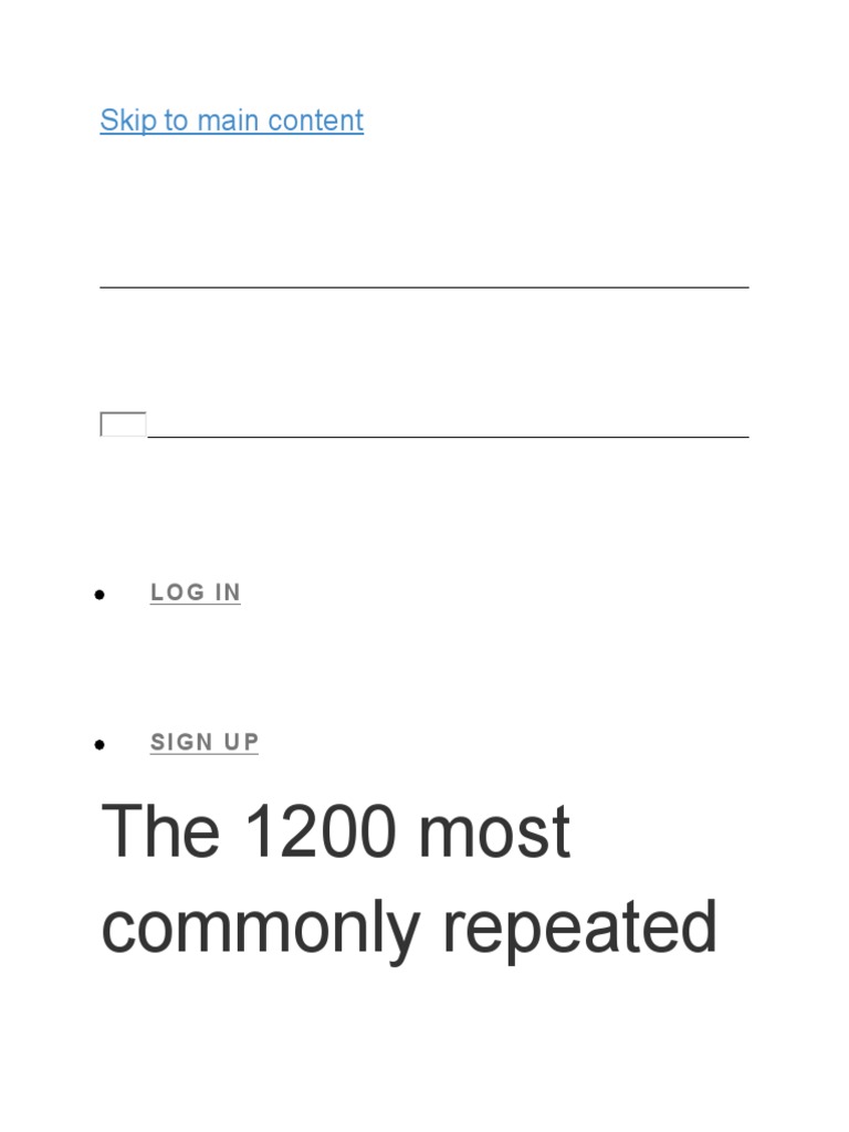 1200 Words | PDF | Career & Growth