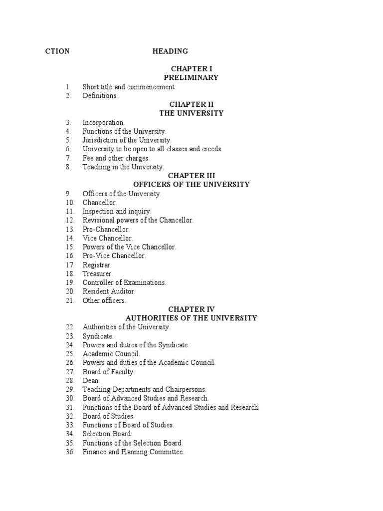 Kohsar University Murree Establishment Act | PDF | University ...