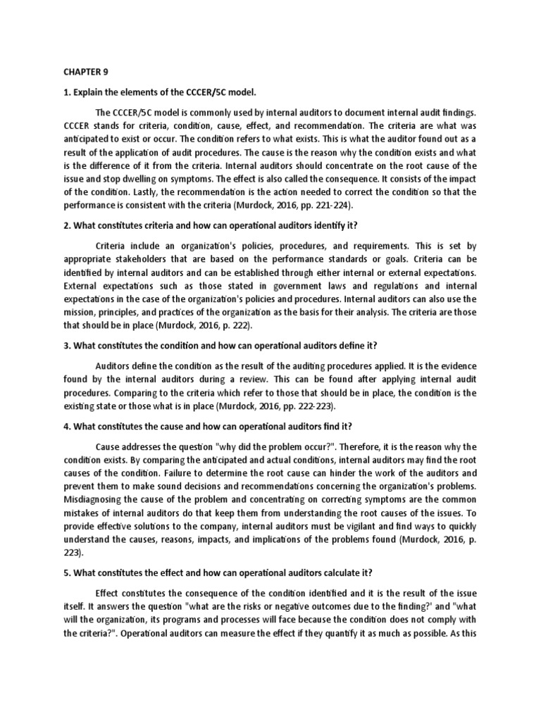 Understanding the CCCER Model: A Comprehensive Guide to Documenting ...