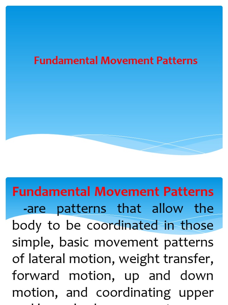 Fundamental Principles of Exercise: An Overview of Movement Patterns ...