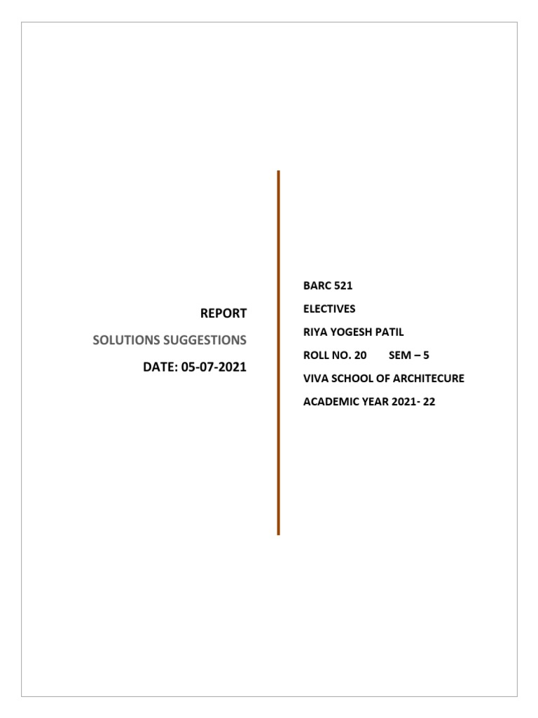 20 - Patil Riya - Electives - Solutions Report | PDF | Debt | Interest