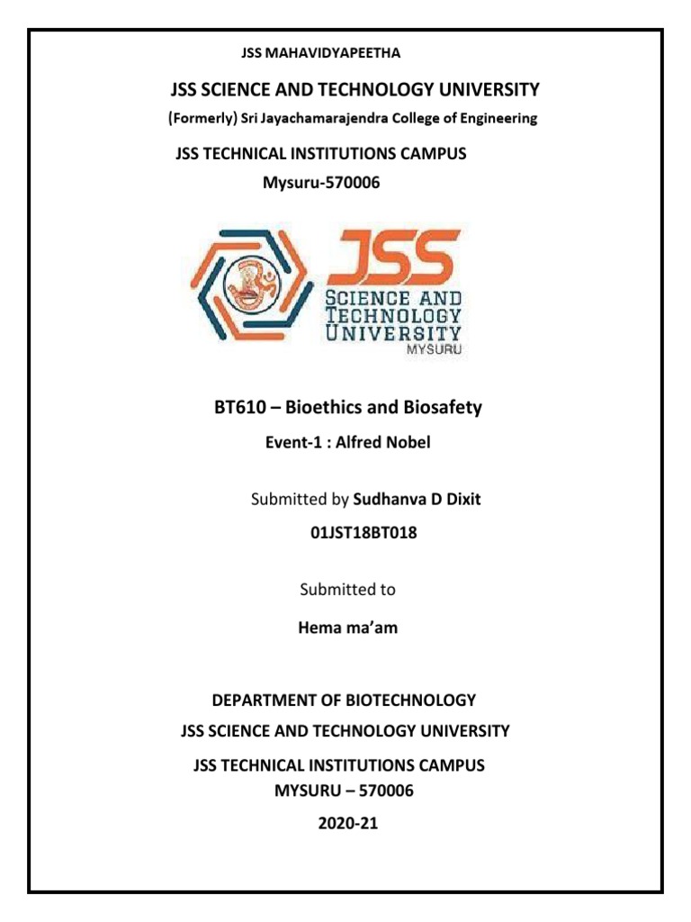 Jss Science and Technology University: Jss Technical Institutions ...