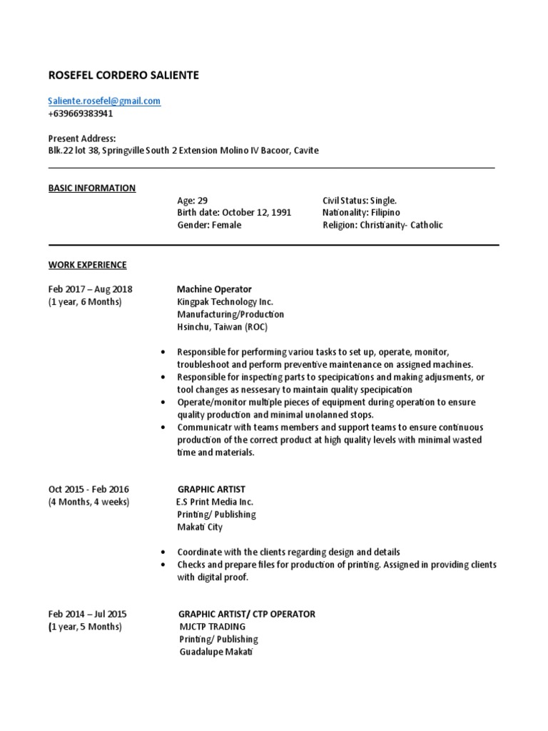 Updated Resume | PDF | Computing
