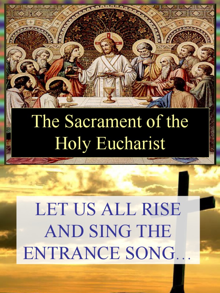 Holy Eucharist Mass Celebration Guide | PDF | Jesus | God The Father