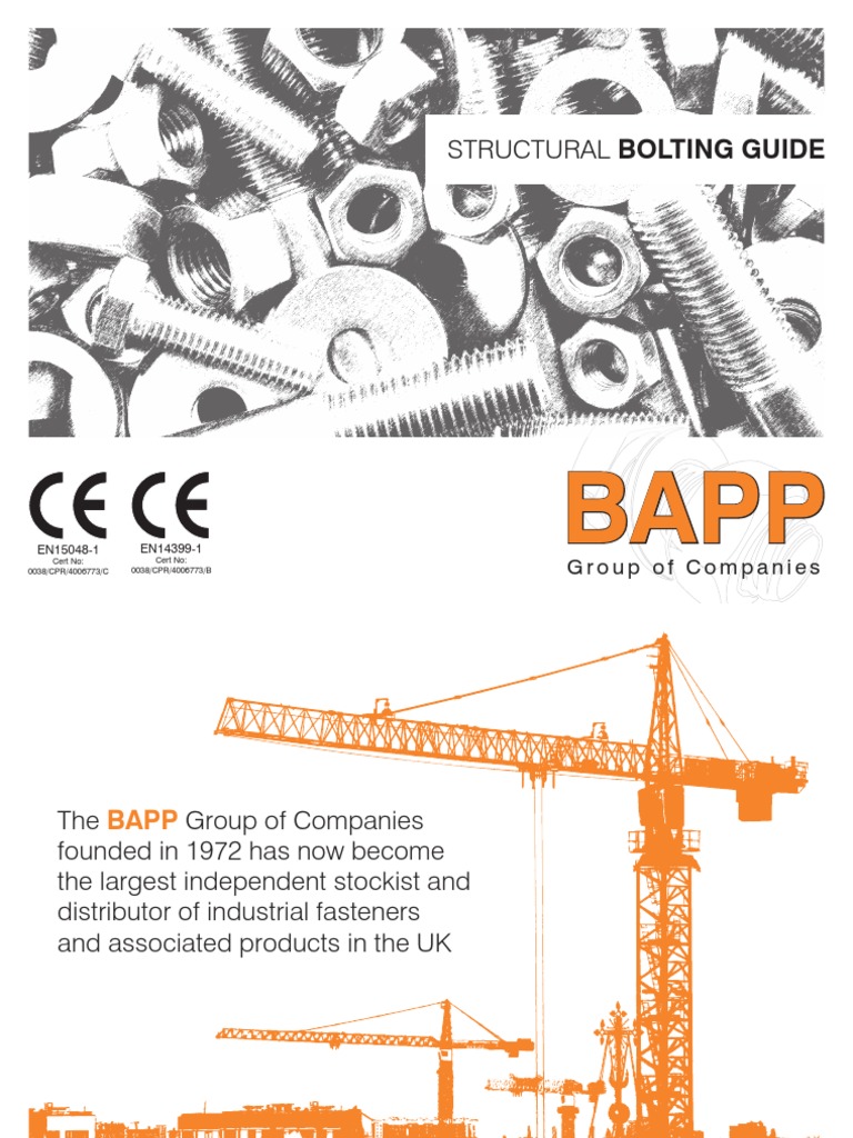 Structural: Bolting Guide | PDF | Screw | Engineering Tolerance