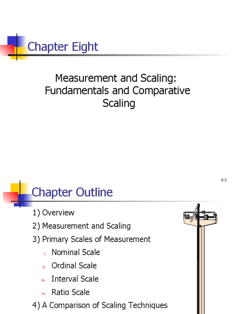 CH 8. Measurement and Scaling - Fundamentals and Comparative Scaling ...