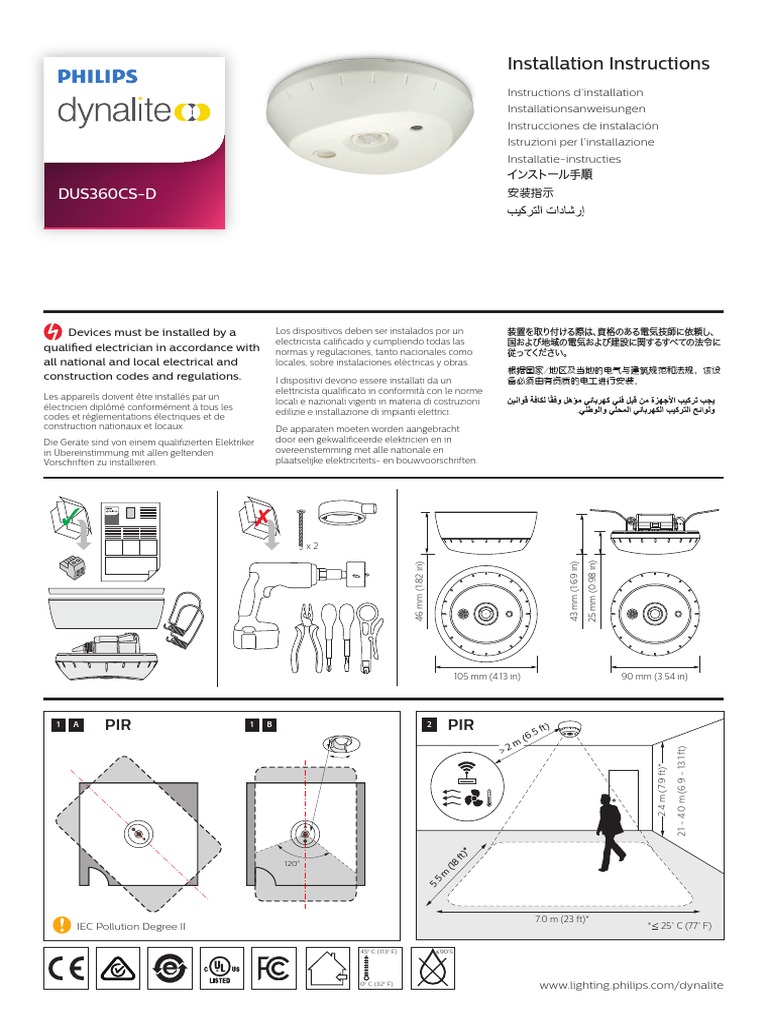 DUS360CS-D: Installation Instructions | PDF | Radio | Electromagnetic Interference