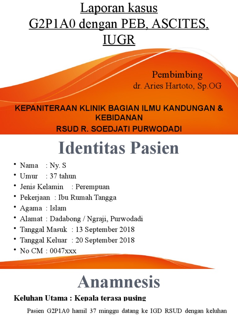 Pre Eklamsia Dengan Pemberat | PDF