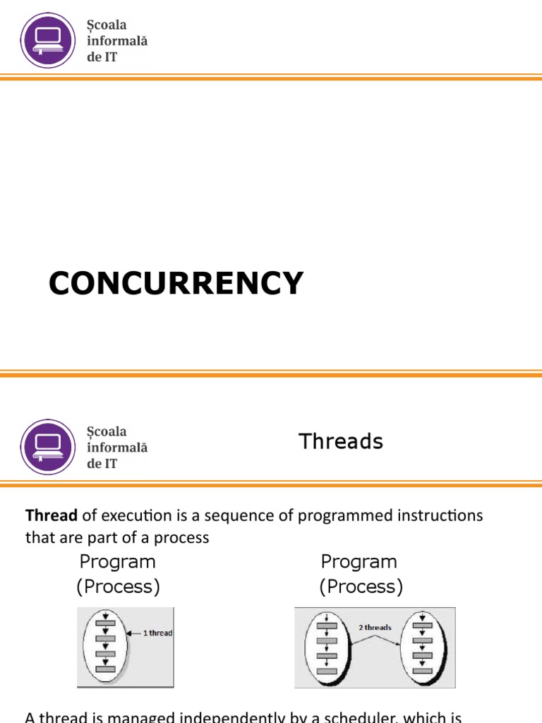 Concurrency | PDF | Method (Computer Programming) | Thread (Computing)