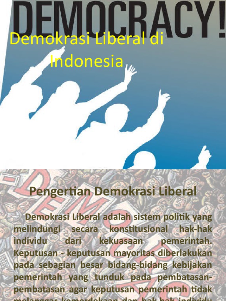 Demokrasi Liberal Di Indonesia | PDF
