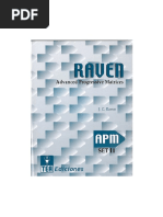 Coloured Progressive Matrice Sets A, Ab, B | PDF