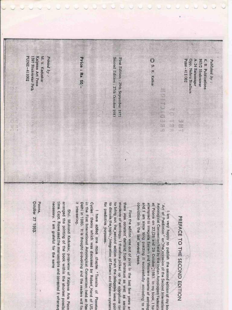 Art of Prediction | PDF