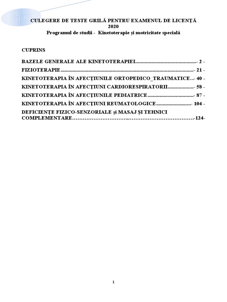 2020 Tematica Licenta KMS 2020 | PDF