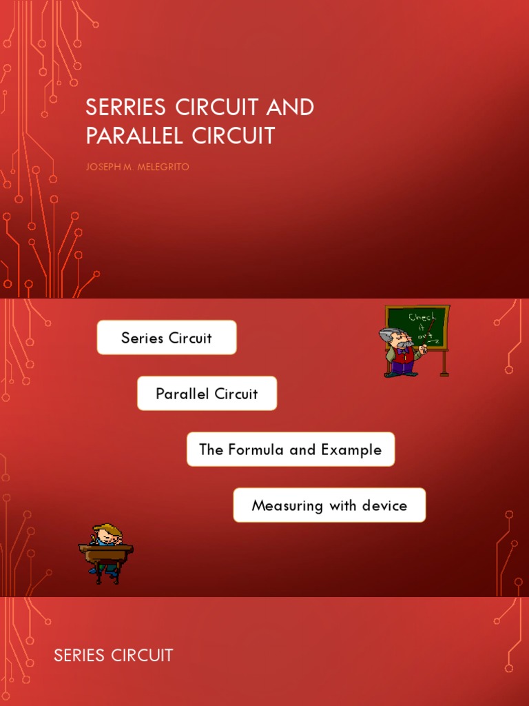 Serries Circuit and Parallel Laws | PDF | Series And Parallel Circuits ...