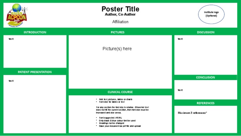 Case Study Poster Template | PDF