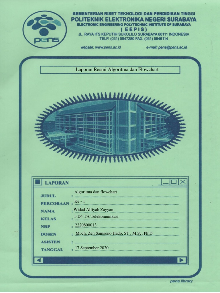 Laporan Resmi 1 Pemograman Dasar | PDF