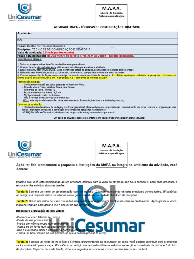 Unicesumar Pdf Gestão De Recursos Humanos