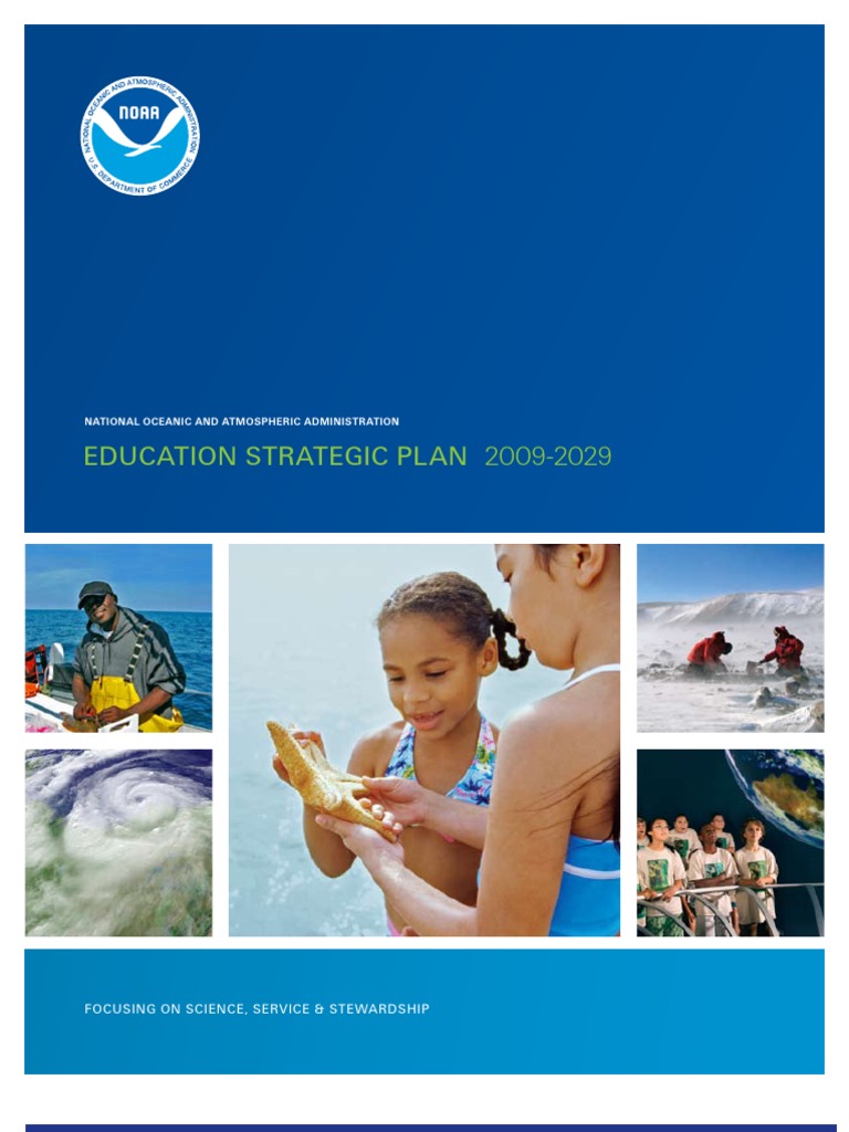 NOAA - Education Strategic Plan | PDF | National Oceanic And Atmospheric Administration | Literacy