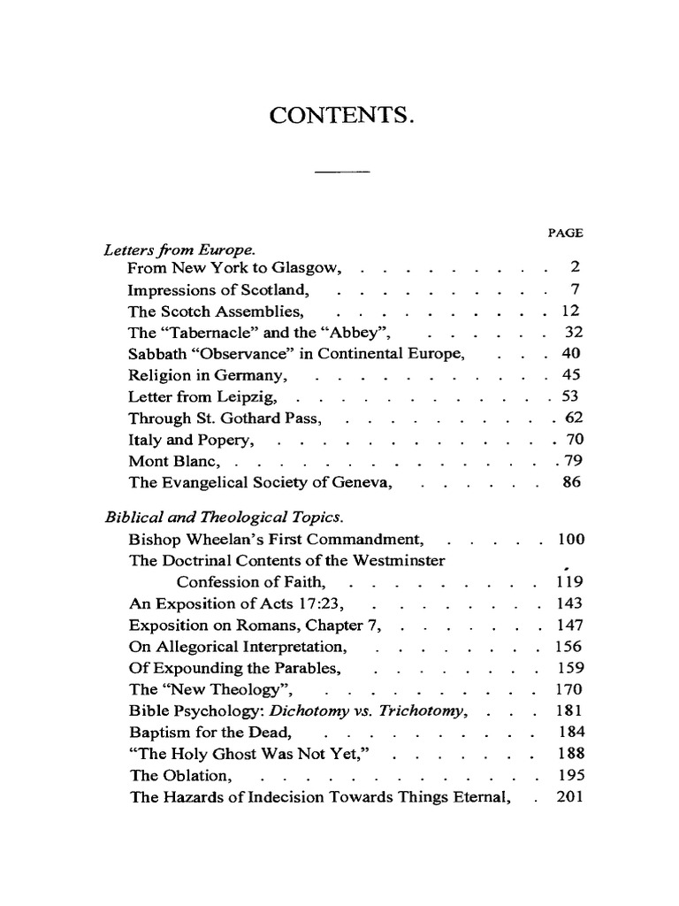 Discussions of R.L. Dabney v. 5 | PDF | Truth | Elijah