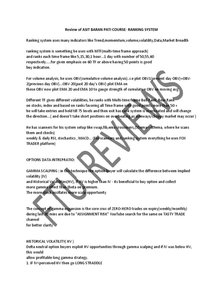 Asit Baran | Download Free PDF | Option (Finance) | Business