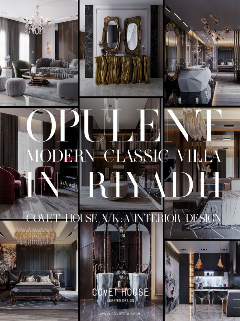 Opulent Modern Classic Villa in Riyadh | PDF | Materials ...