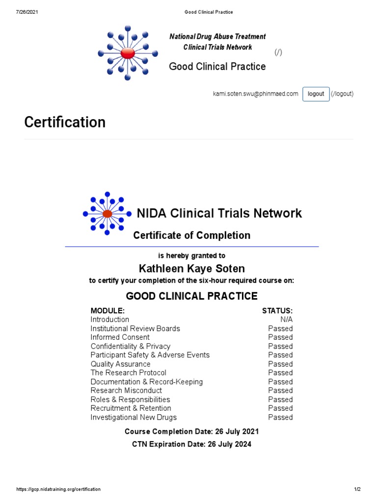 Good Clinical Practice | PDF | Clinical Trial | Health Care