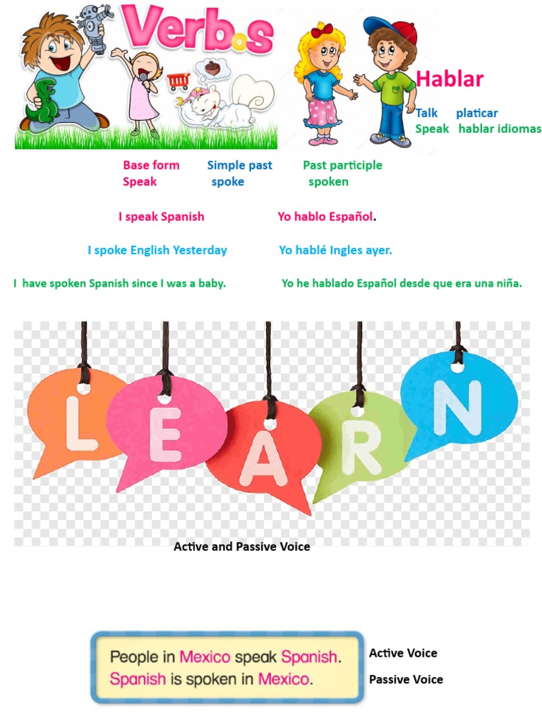 Active and Passive Voice | PDF | Verb | Spanish Language