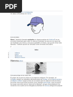 Cual El Origen de Las Gorras y Sus Tipos - Desenfunda 2 | PDF | Sombrero | Ropa