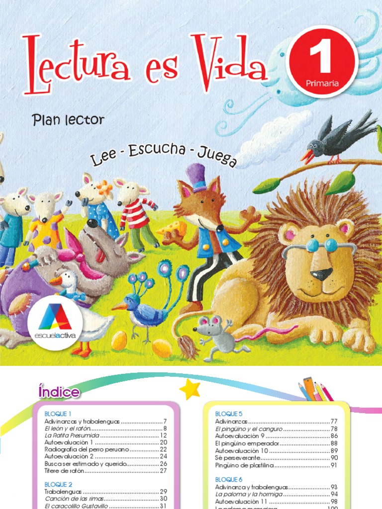 Lectura Es Vida 1 - Completo - Estudiante | PDF | Zoología